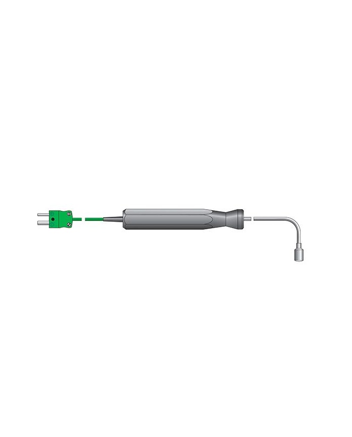 ribbon surface temperature probe - right-angled - ETI Thermometer Shop