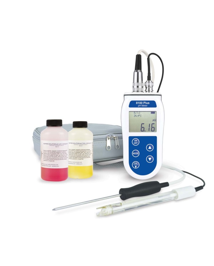 ETI 8100 Plus pH, mV & Temperature Meter | 8100 Plus Kit