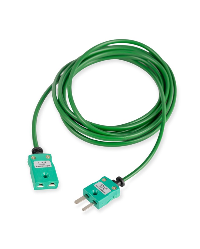 Temperature probe extension lead - extends probe reach for type K probes